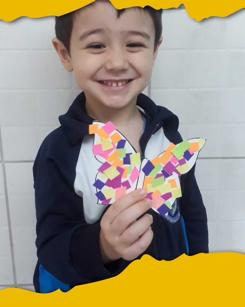 Atividade de colagens – Colégio Heitor Villa Lobos